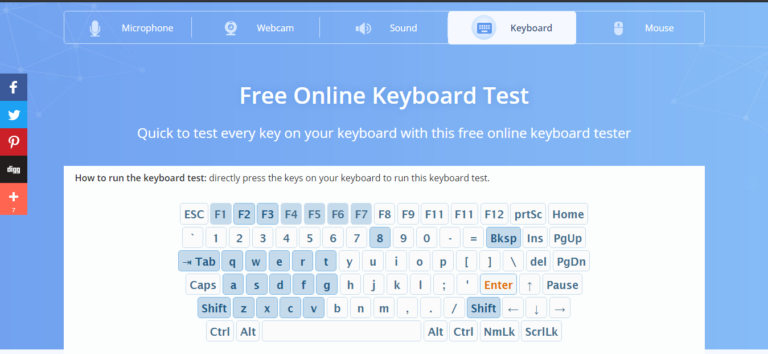 Test bàn phím online với 6 trang web và dùng phần kiểm tra bàn phím ...